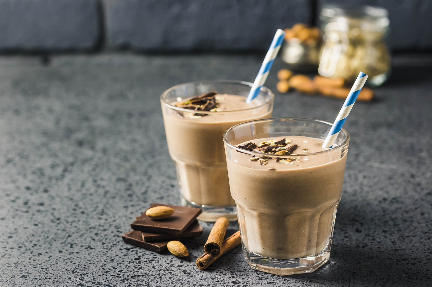 Almond Butter Chocolate Milk Shake - Barney Butter